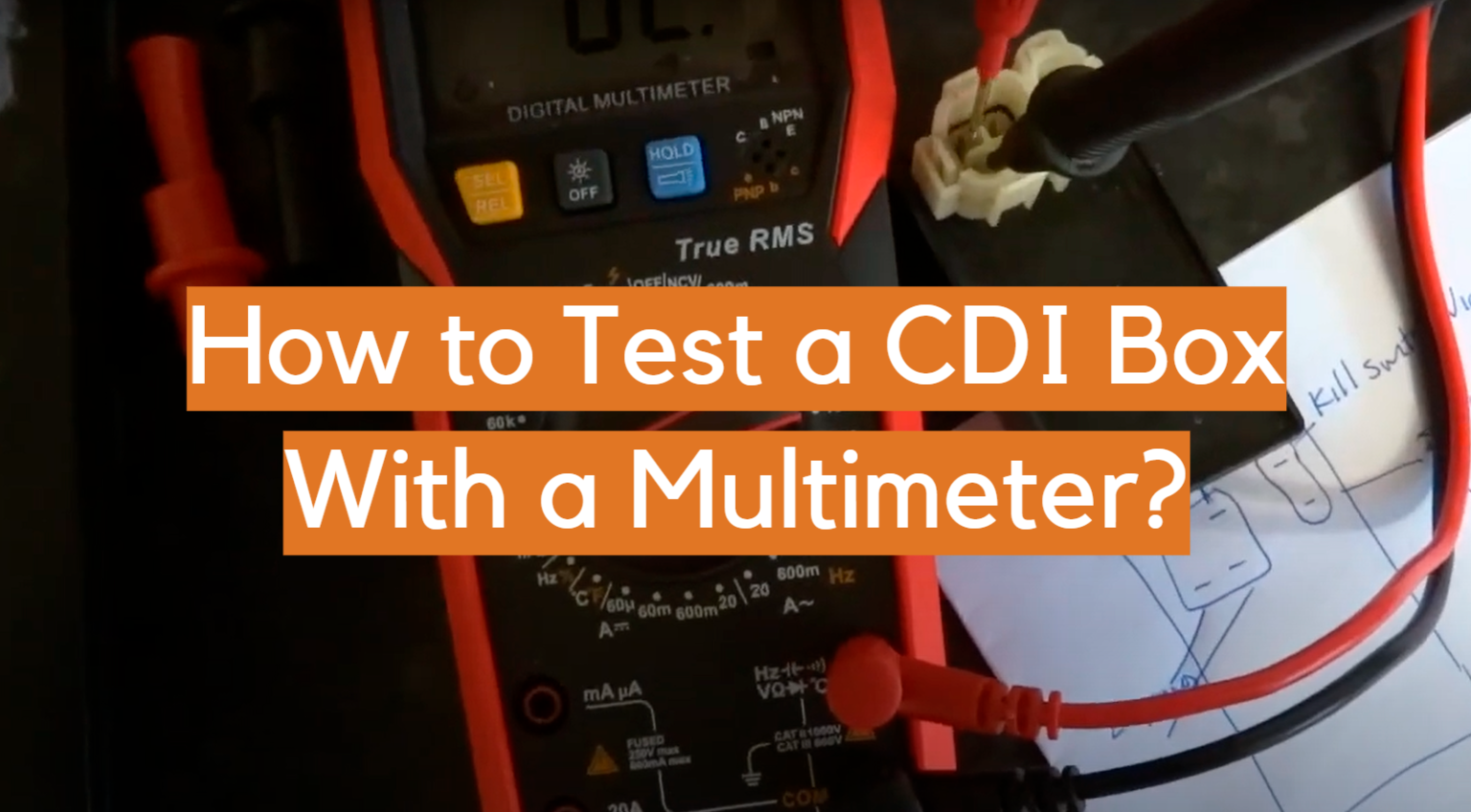 How to Test a CDI Box With a Multimeter? - ElectronicsHacks