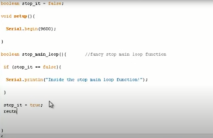How to Stop an Arduino Program? - ElectronicsHacks