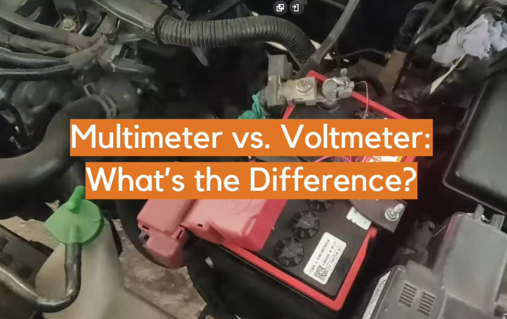 Multimeter vs. Voltmeter: What’s the Difference? - ElectronicsHacks