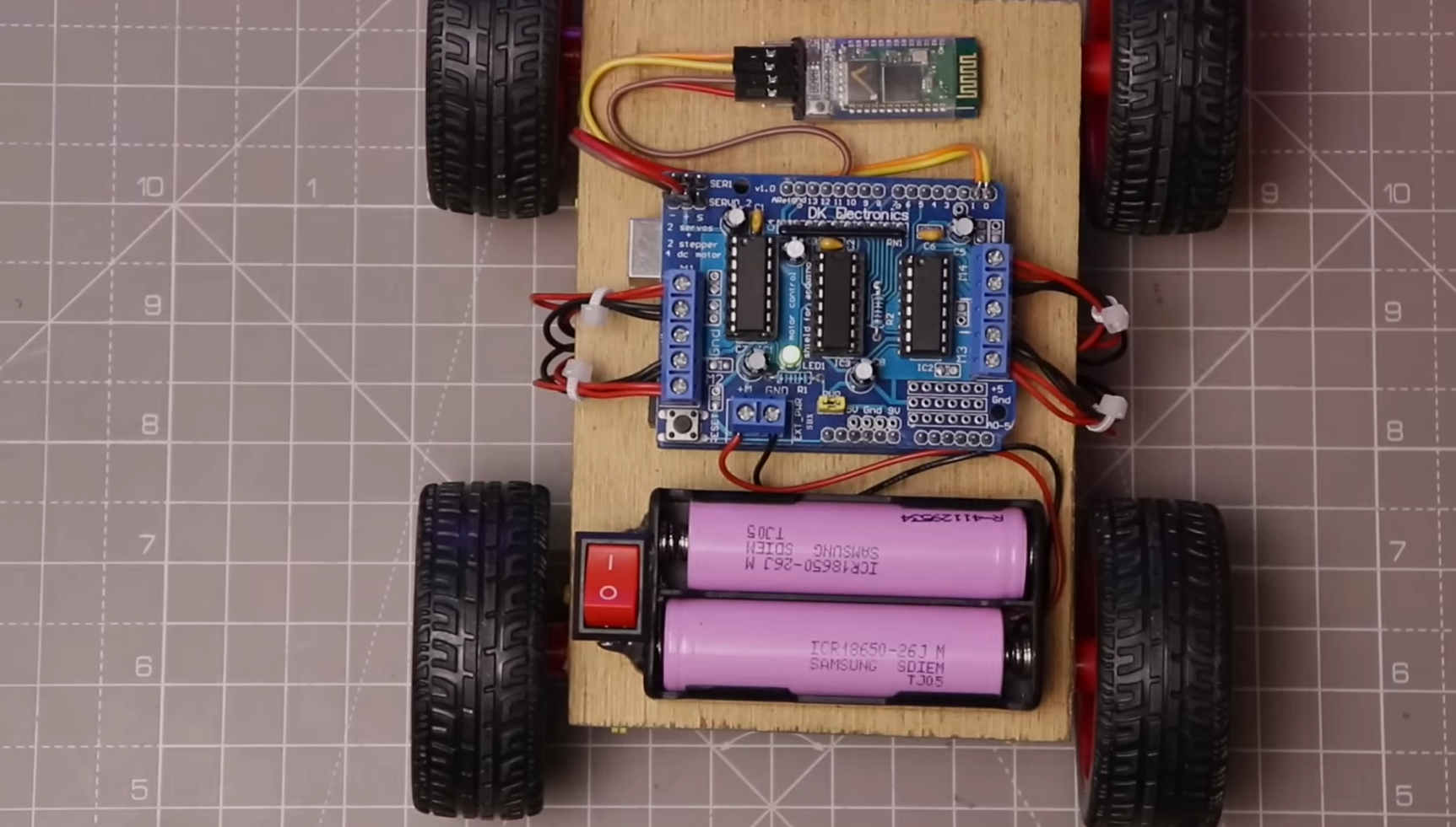 Arduino Bluetooth Controlled Projects - ElectronicsHacks