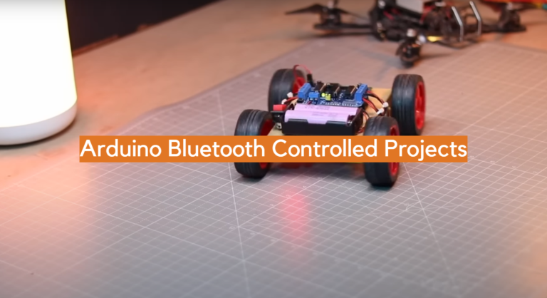 Arduino Bluetooth Controlled Projects - ElectronicsHacks