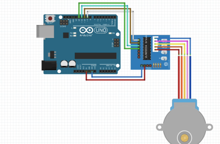 How to Control a Stepper Motor With an Arduino? - ElectronicsHacks