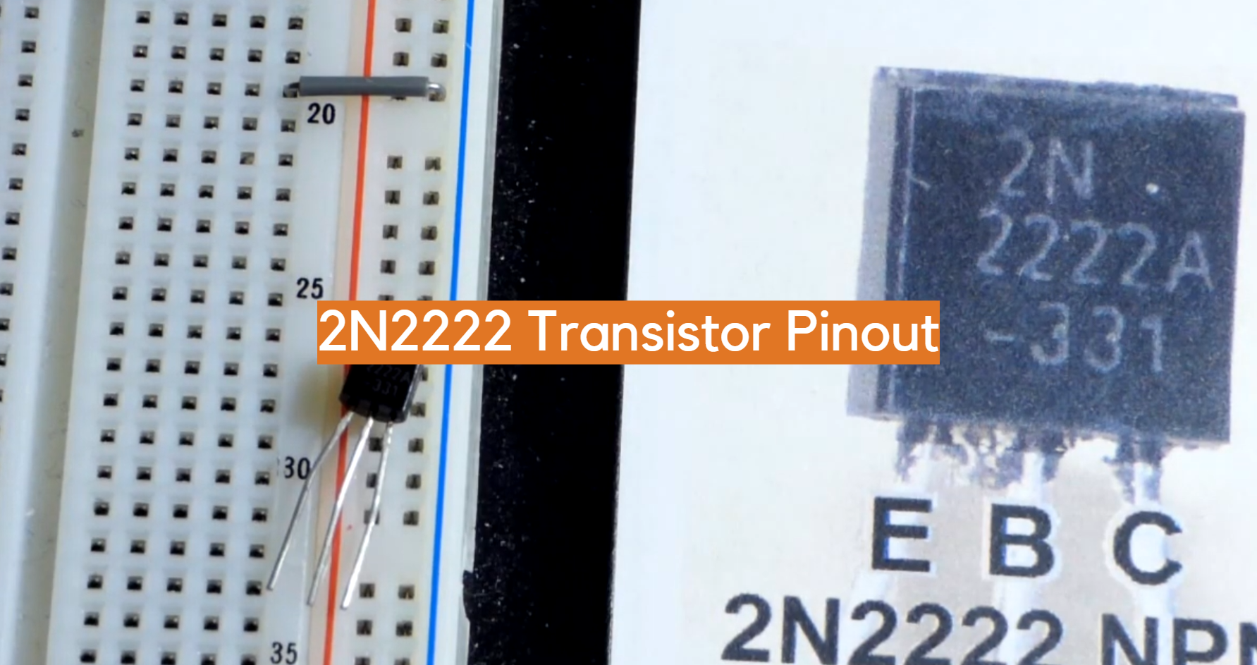 2N2222 Transistor Pinout - ElectronicsHacks