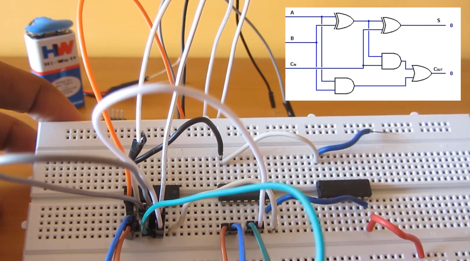 Everything About Full Adder Circuit - ElectronicsHacks