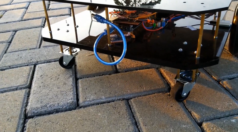 Gps Controlled Robot With Arduino Electronicshacks 