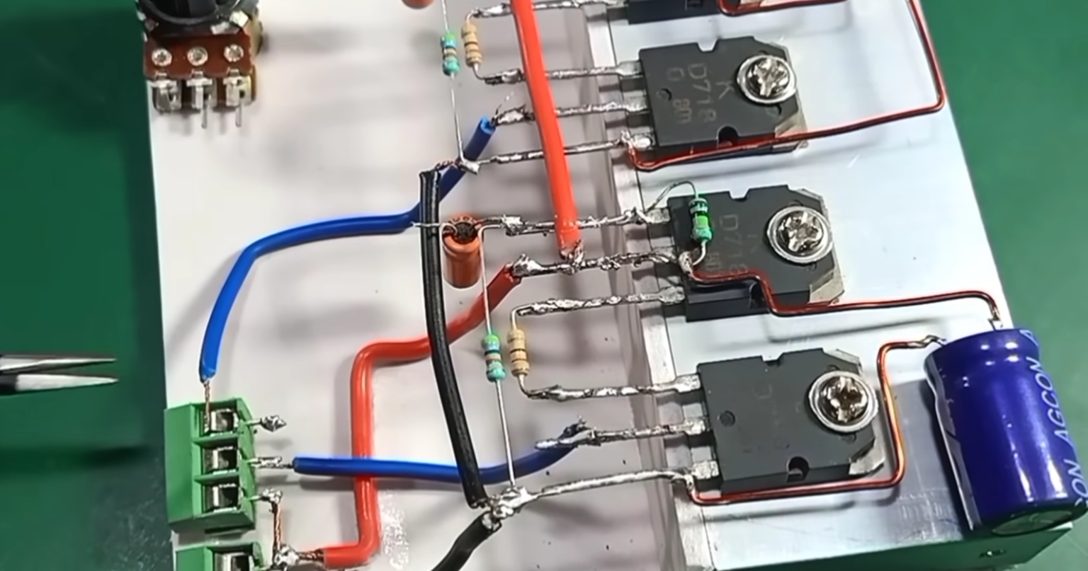 How to Make a Homemade Amplifier? - ElectronicsHacks