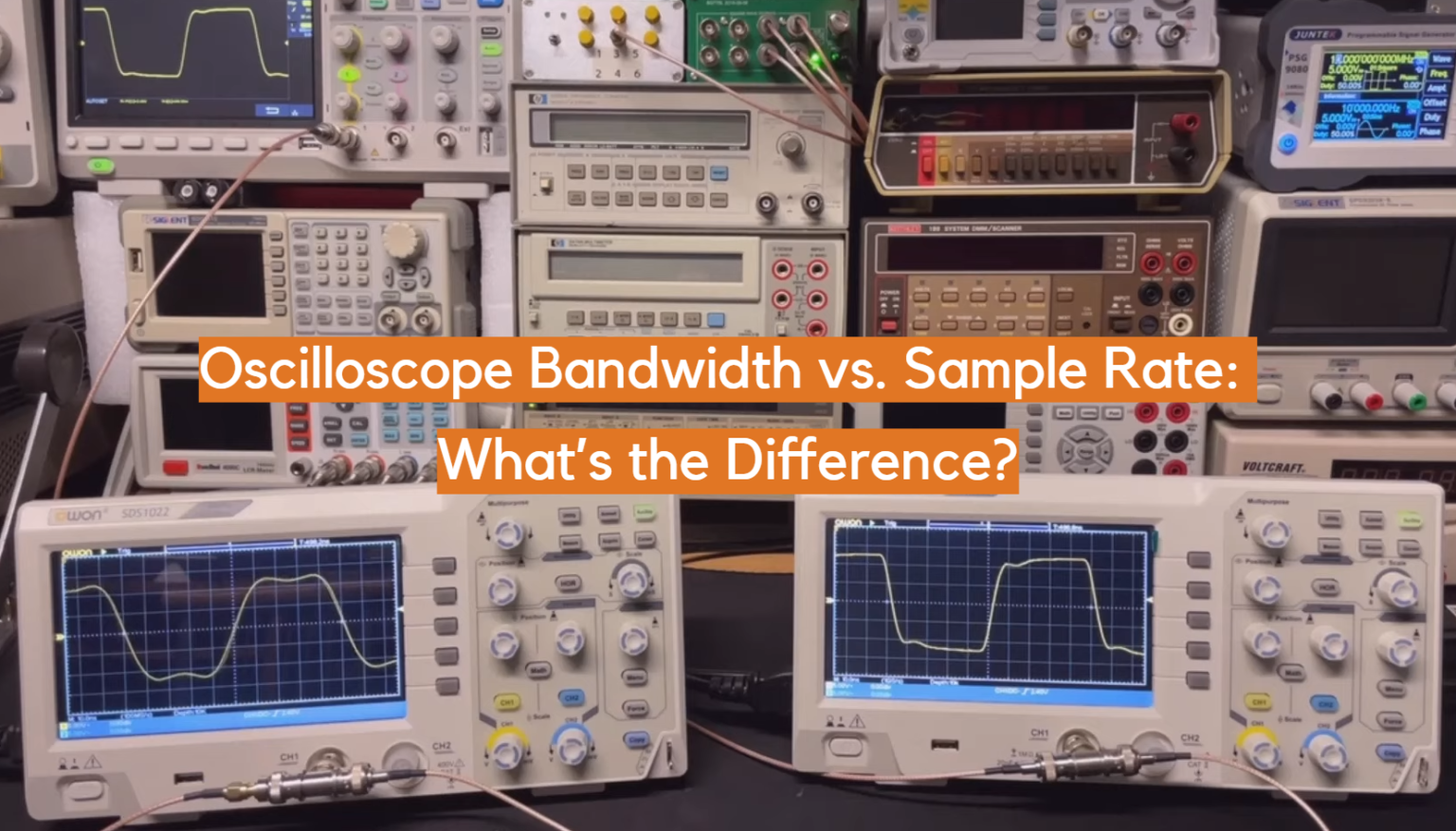 Oscilloscope Bandwidth vs. Sample Rate: What’s the Difference ...