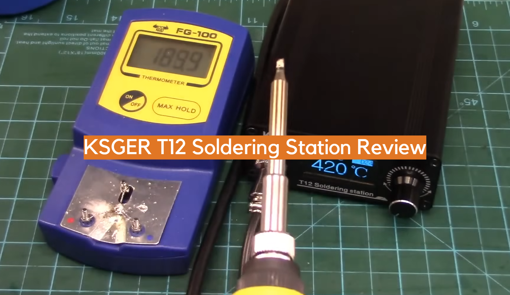 KSGER T12 Soldering Station Review - ElectronicsHacks