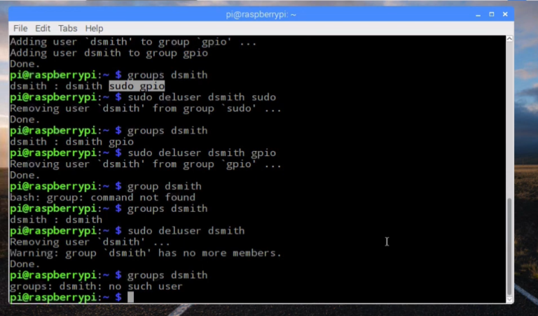 How to Manage Users in Raspberry Pi? - ElectronicsHacks