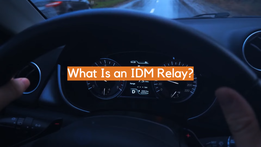 What Is an IDM Relay? - ElectronicsHacks