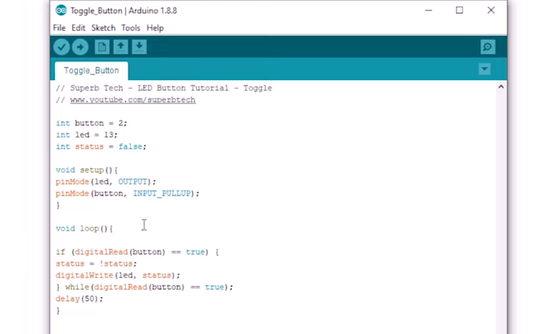 Arduino Toggle Switch Guide - ElectronicsHacks