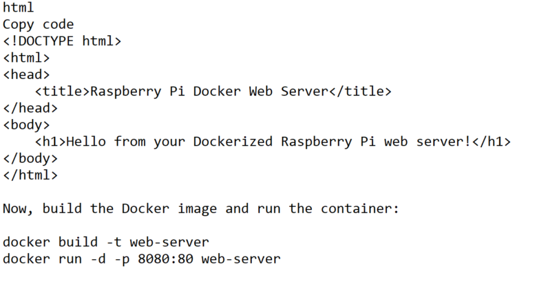 How to Install Docker on the Raspberry Pi? - ElectronicsHacks