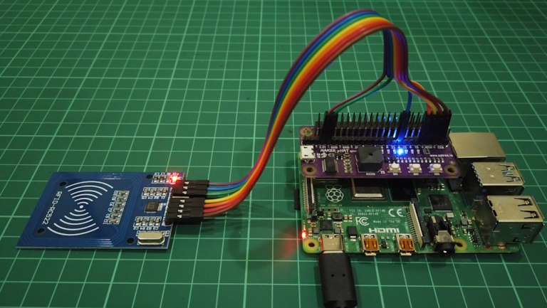 How to Setup a Raspberry Pi RFID RC522 Chip? - ElectronicsHacks