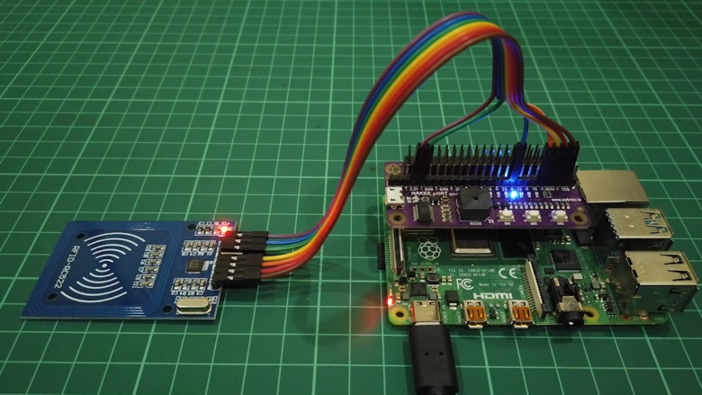 How to Setup a Raspberry Pi RFID RC522 Chip? - ElectronicsHacks