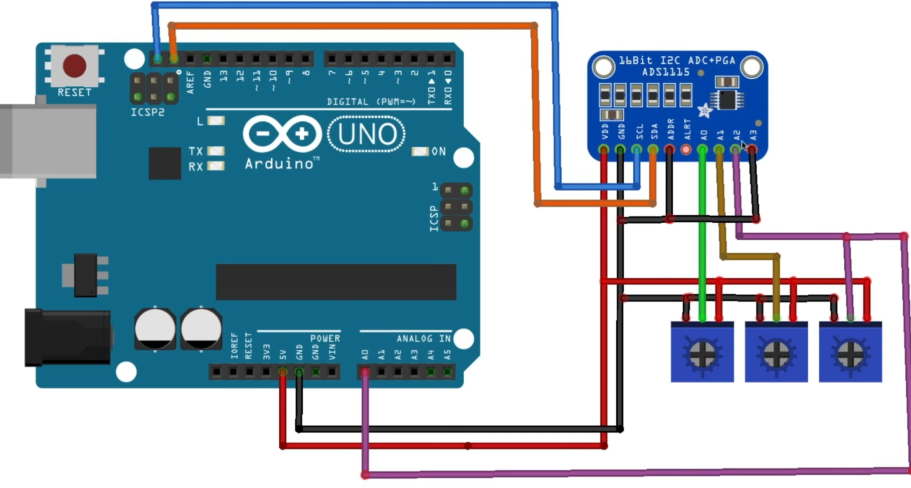 How to Use ADS1115? - ElectronicsHacks