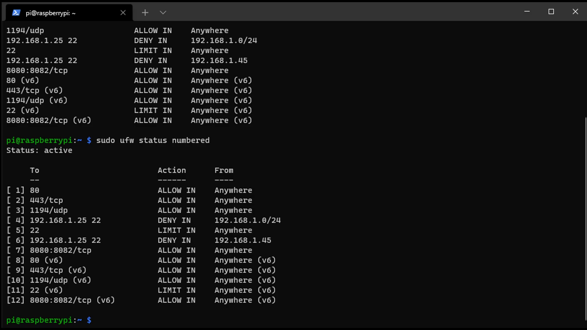 How to Use the UFW Firewall on the Raspberry Pi? - ElectronicsHacks