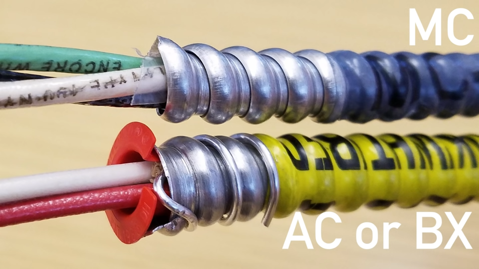 MC Cable vs. AC Cable: What’s the Difference? - ElectronicsHacks