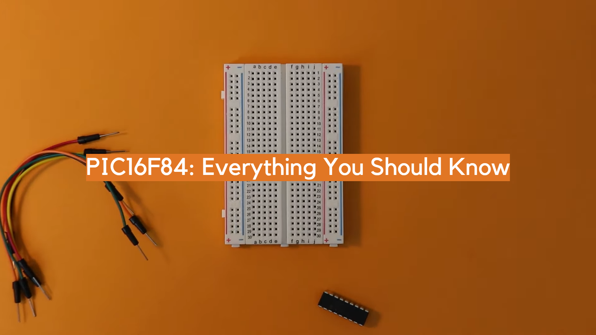 PIC16F84: Everything You Should Know - ElectronicsHacks
